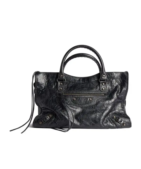 Balenciaga Le City Medium Tote Bag - Black