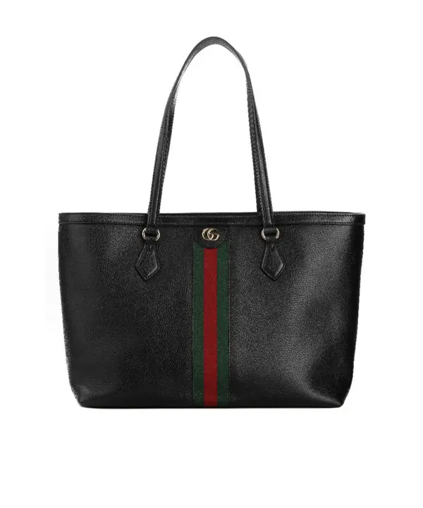 Gucci Ophidia Tote Bag With Signature Web Detail