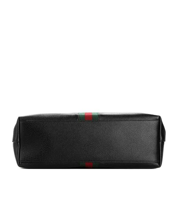 Gucci Ophidia Tote Bag With Signature Web Detail