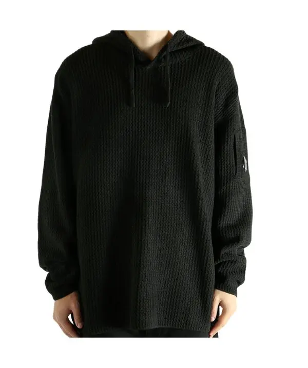 C.P. COMPANY Chenille Hooded Sweater