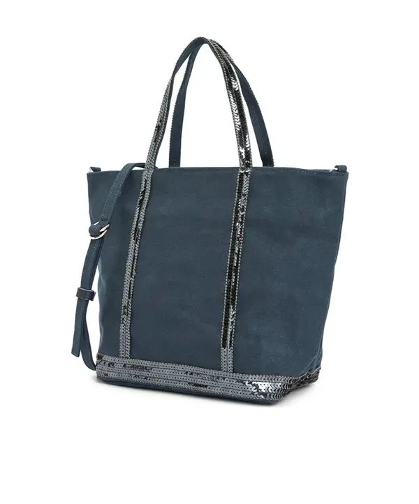 Vanessa Bruno Small Cabas Sequin-embellished Tote Bag