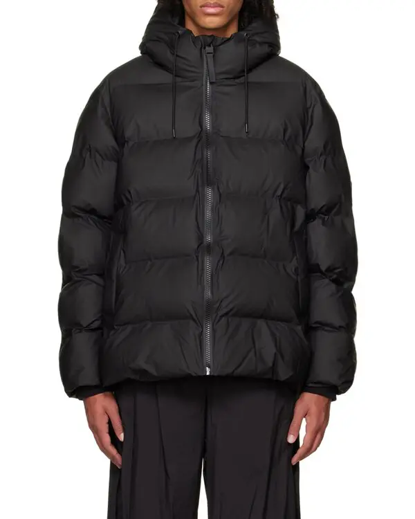 Rains Hooded Down Jacket