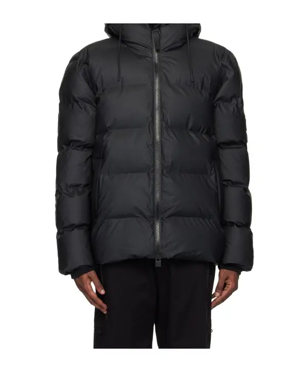 Rains Hooded Down Jacket