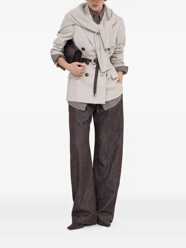 Brunello Cucinelli Monili Detailed Knitted Sweater