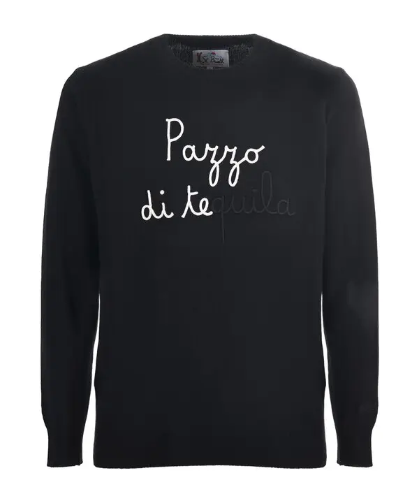MC2 SAINT BARTH Heron Embroidered Sweater