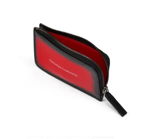 CHRISTIAN LOUBOUTIN Zipper Card Holder