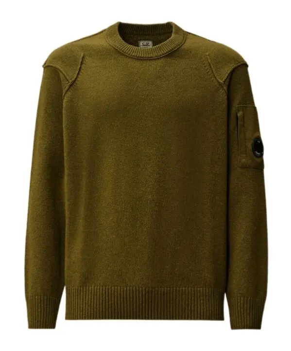 C.P. COMPANY Crewneck Lens Jumper