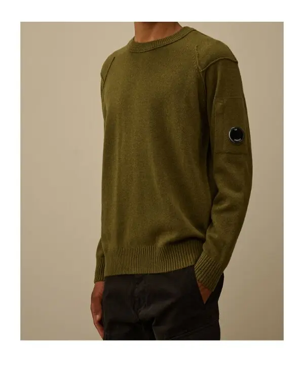 C.P. COMPANY Crewneck Lens Jumper