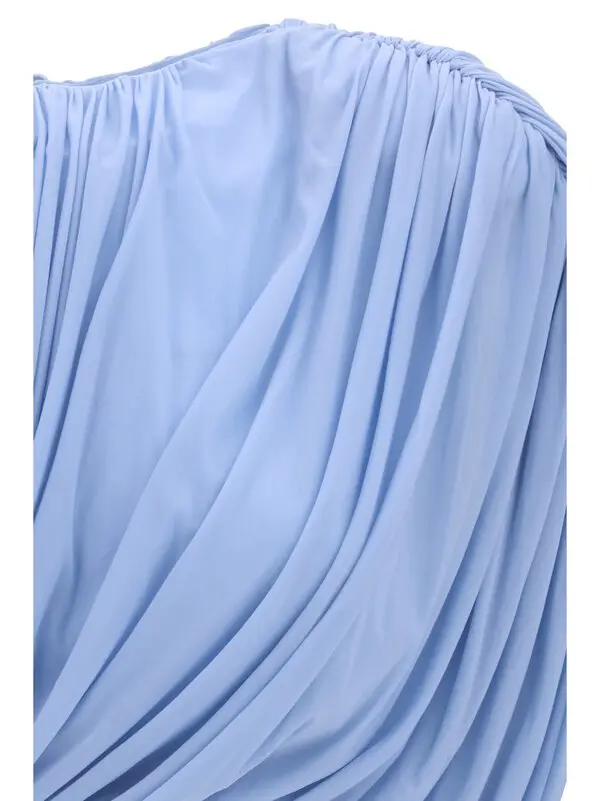 Magda Butrym Pleated Sleeveless Blouse