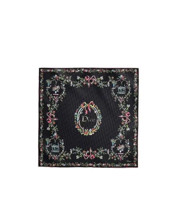 Dior Dioriviera Arabesque 90 Square Scarf