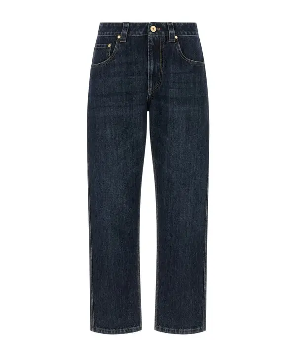 Brunello Cucinelli Belt Loop Jeans