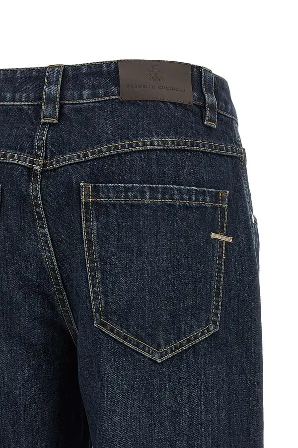 Brunello Cucinelli Belt Loop Jeans