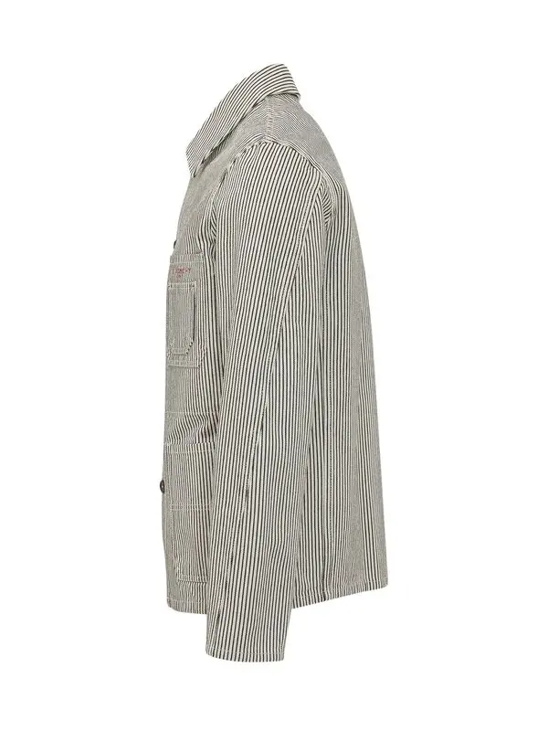 Givenchy Collared Long-sleeved Casual Jacket