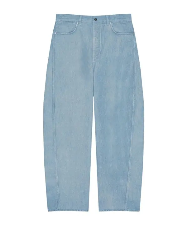Givenchy Couture Seam Jeans With Striped Reverse
