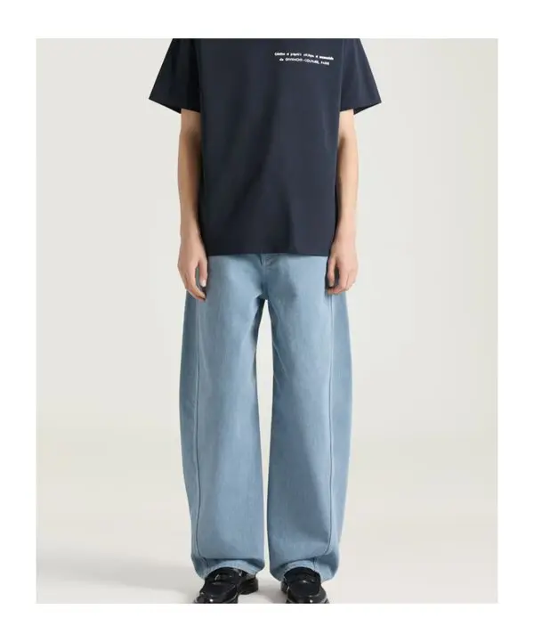 Givenchy Couture Seam Jeans With Striped Reverse