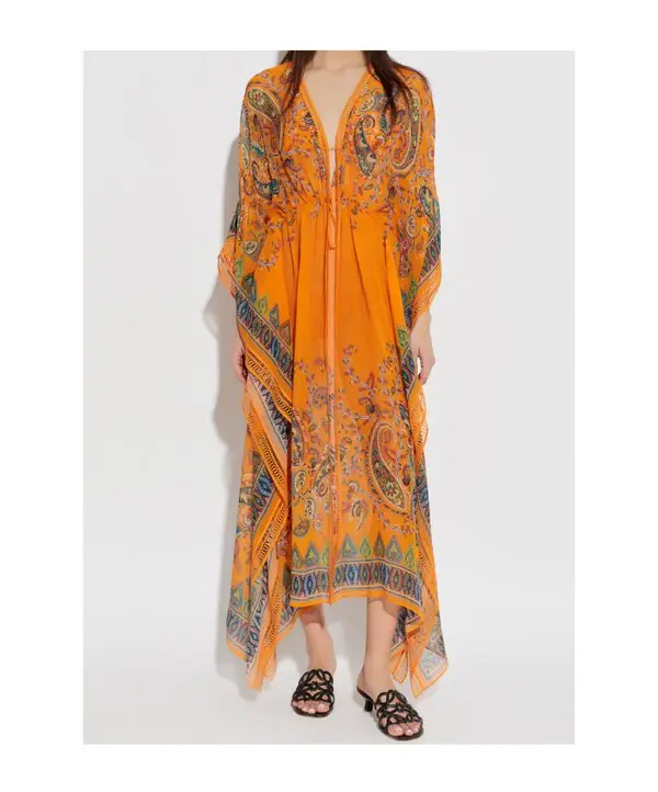 Etro Allover Printed Beach Dress