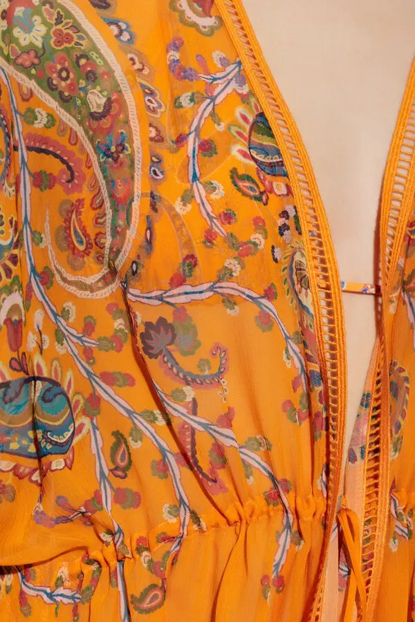 Etro Allover Printed Beach Dress