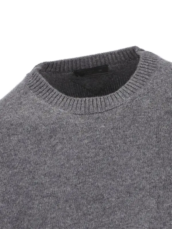 Prada Crew Neck Long-sleeved Knitwear