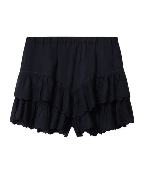 Isabel Marant Étoile Lace Shorts - Black