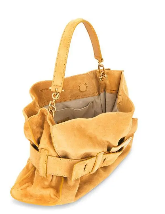Balmain Solid Color Shoulder Bag