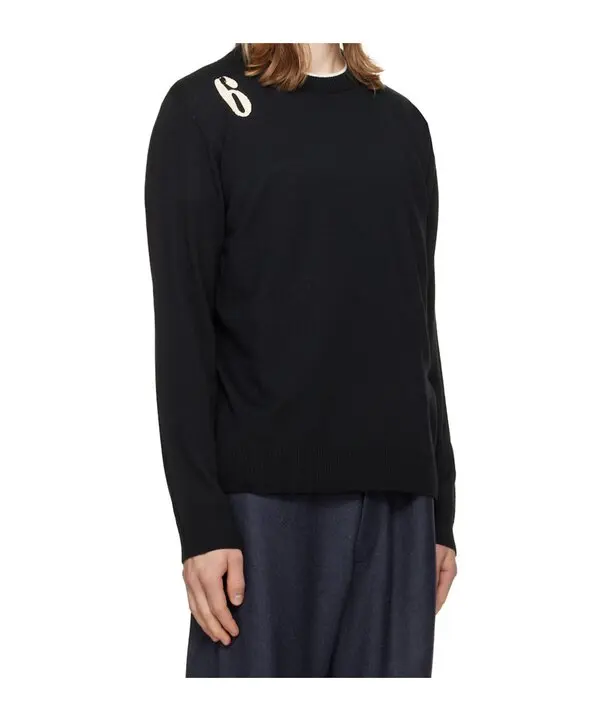 MAISON MARGIELA Long-sleeved Crew Neck Sweater