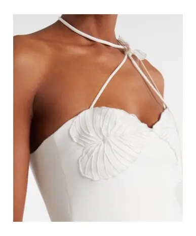 David Koma Embroidered Gown