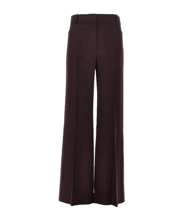 Victoria Beckham Alina' Wool Flannel Pants