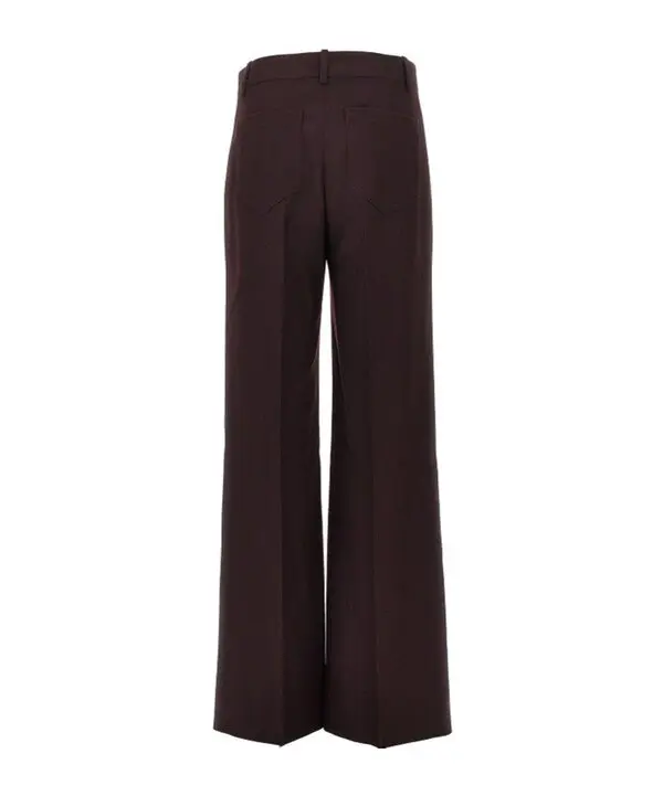 Victoria Beckham Alina' Wool Flannel Pants