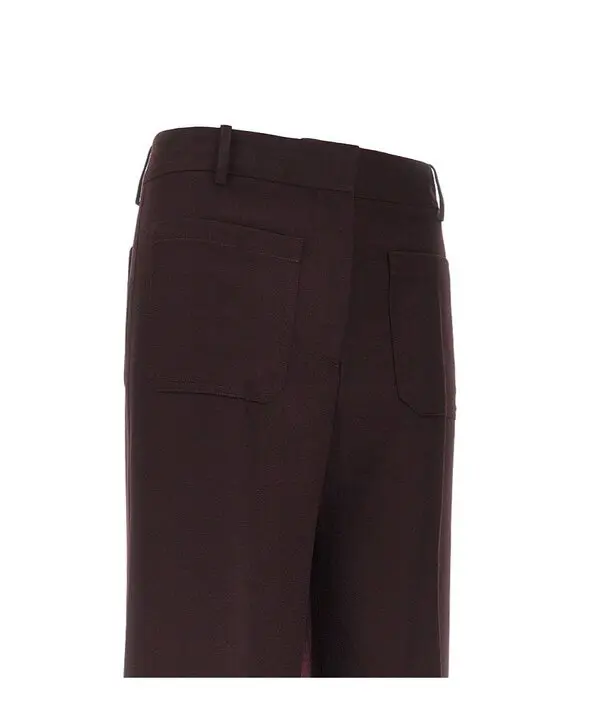 Victoria Beckham Alina' Wool Flannel Pants