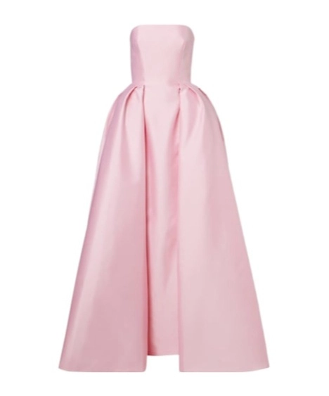 Monique Lhuillier Strapless Gown - Pink