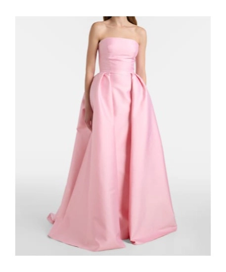Monique Lhuillier Strapless Gown
