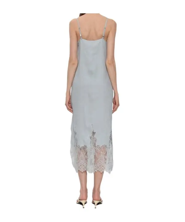 ALLSAINTS Lace Trim Sleeveless Maxi Dress