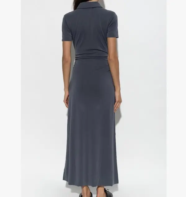 SAMSOE SAMSOE Collared Short-sleeved Dress