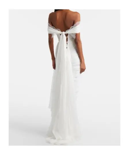 MARIA LUCIA HOHAN Bridal Dalia Silk Gown