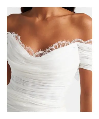 MARIA LUCIA HOHAN Bridal Dalia Silk Gown