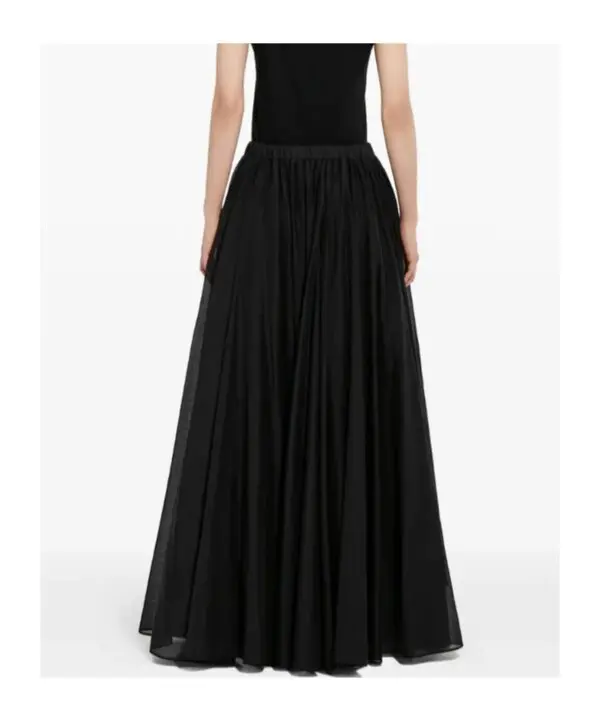Co Gathered-waist Flared Skirt
