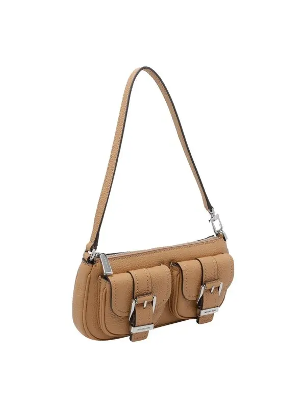 Michael Kors Zoe Buckled Shoulder Bag