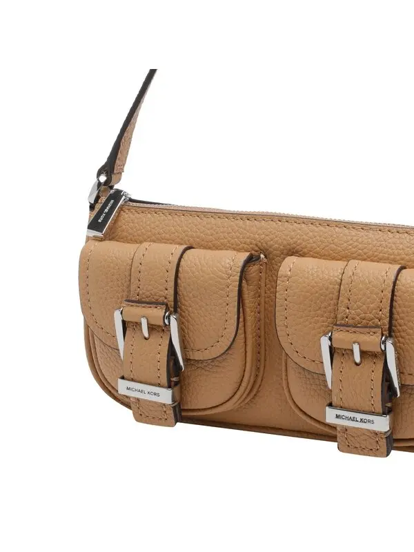 Michael Kors Zoe Buckled Shoulder Bag