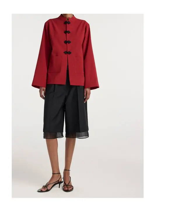 RÓHE Pankou Closure Jacket - Carmine