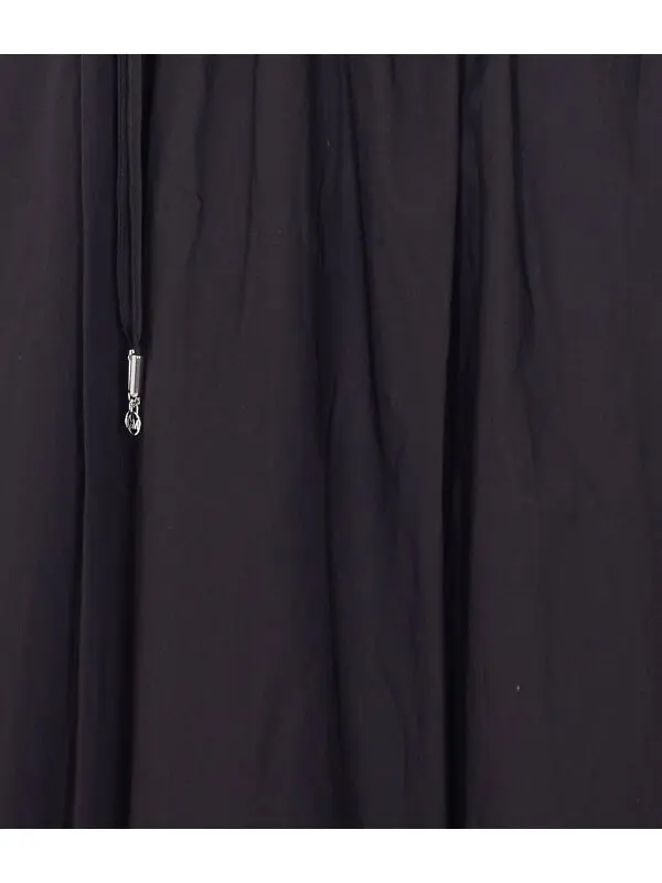 Michael Kors Ruched Midi Dress With Zipper Detail