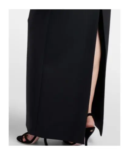 Oscar De La Renta Embroidered Bustier Gown