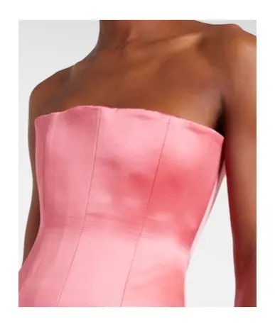 Alex Perry Draped Silk Gown