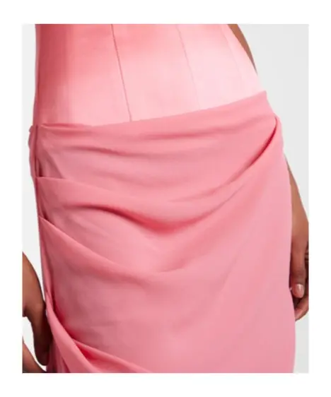 Alex Perry Draped Silk Gown