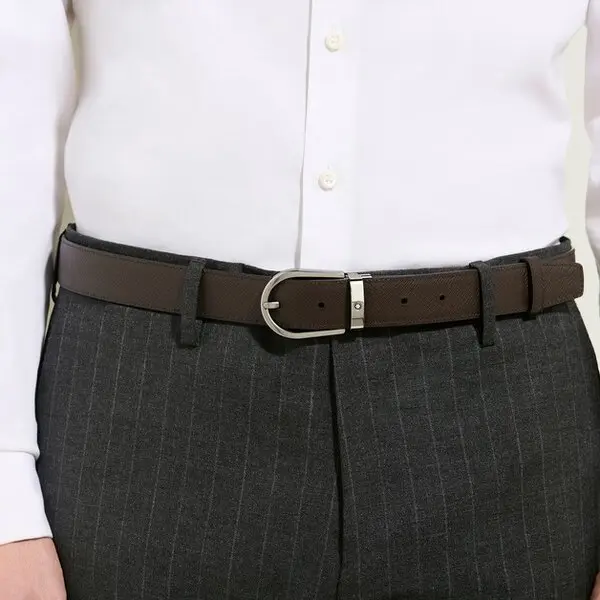 Montblanc Horseshoe Reversible Belt