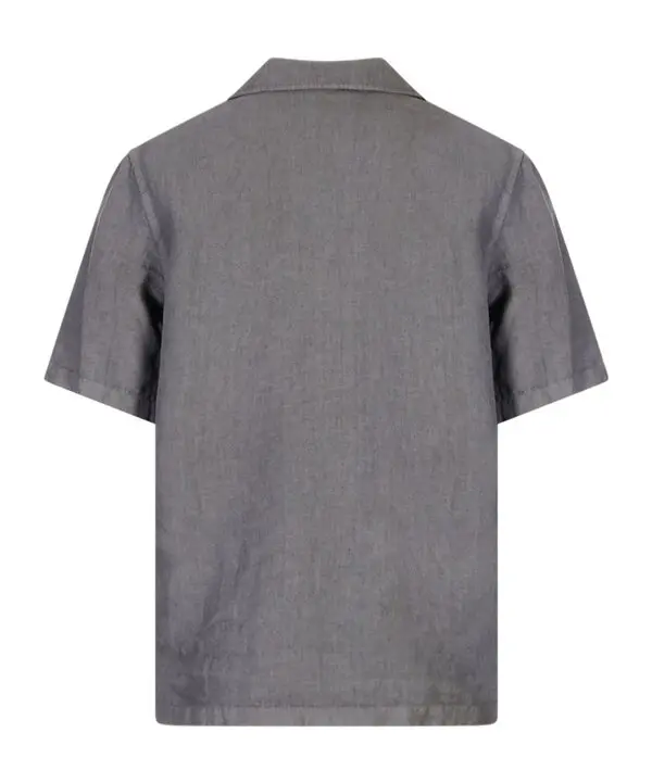 Peserico Linen Camp-collar Shirt