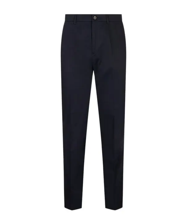 Peserico Button-fastening Cotton Chino Trousers