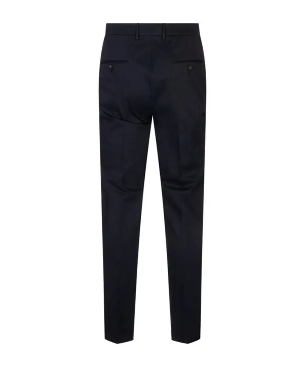 Peserico Button-fastening Cotton Chino Trousers