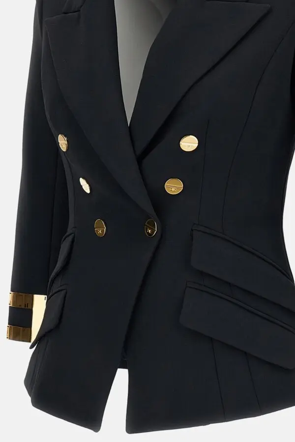 Elisabetta Franchi Double-breasted Suit Jacket