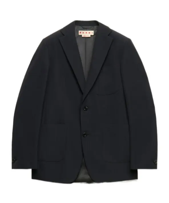 Marni Techno Wool Jacket - Black
