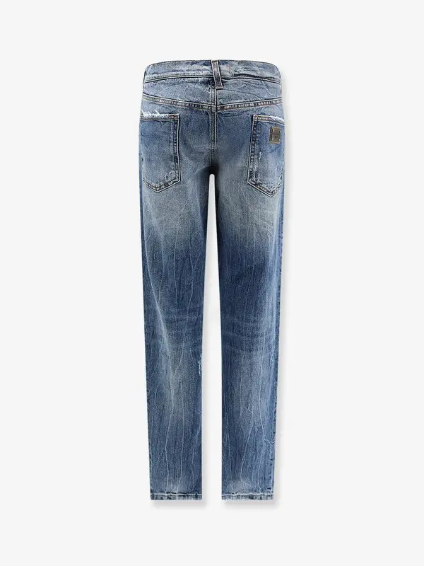 Dolce & Gabbana Belt Loop Jeans